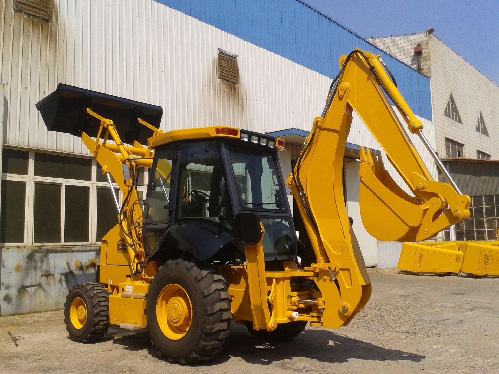 {Backhoe Loader}-{Wings Machinery Co., Ltd}