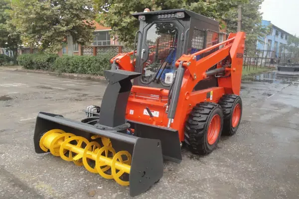 Snow Blower-Skid Loader Attachments- Wings Machinery Co., Ltd