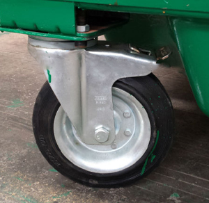 High-Quality Rubber Trash Bin Wheels: A Reliable Choice for Outdoor ...