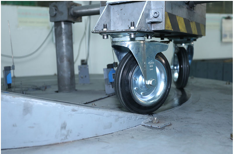 1100L Waste Container Rubber Wheels – Heavy-Duty, EN840 & ISO Certified