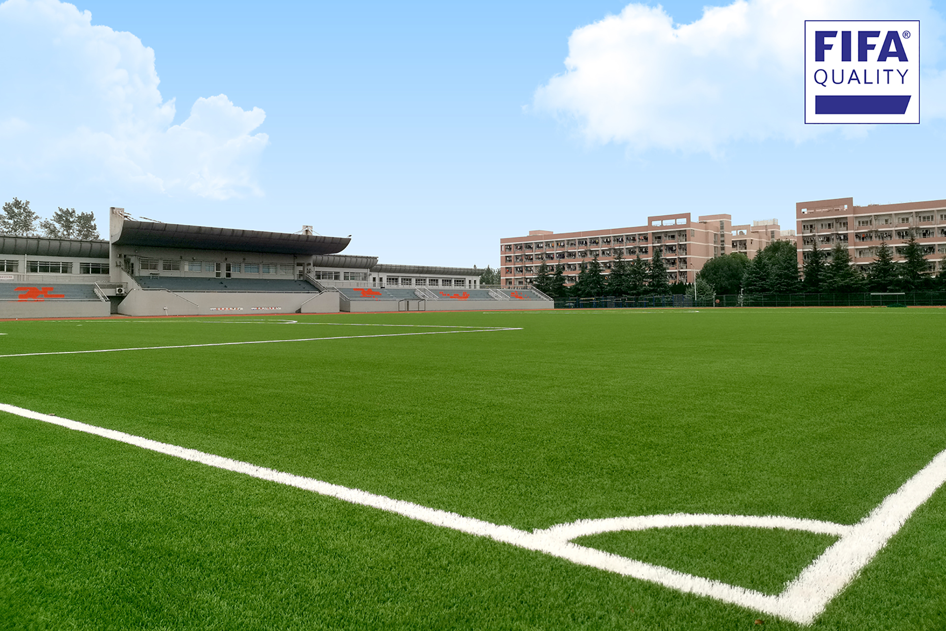 VIVATURF | FIFA Quality certified football stadium project in Jiaxing