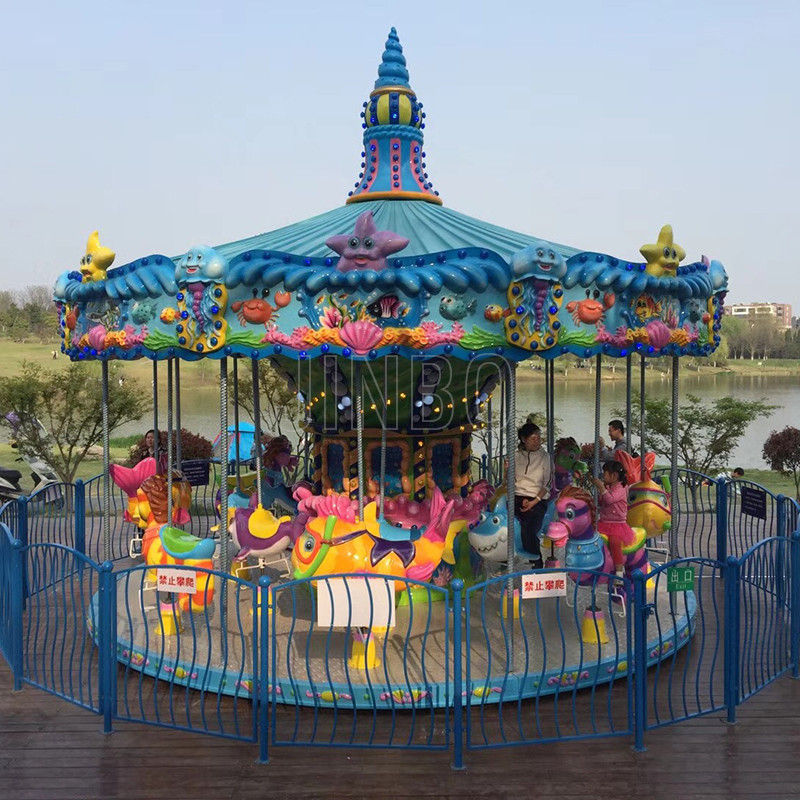 Top-ranked Fun Carousel Kiddie Ride Manufacturer | Jinbo Ride