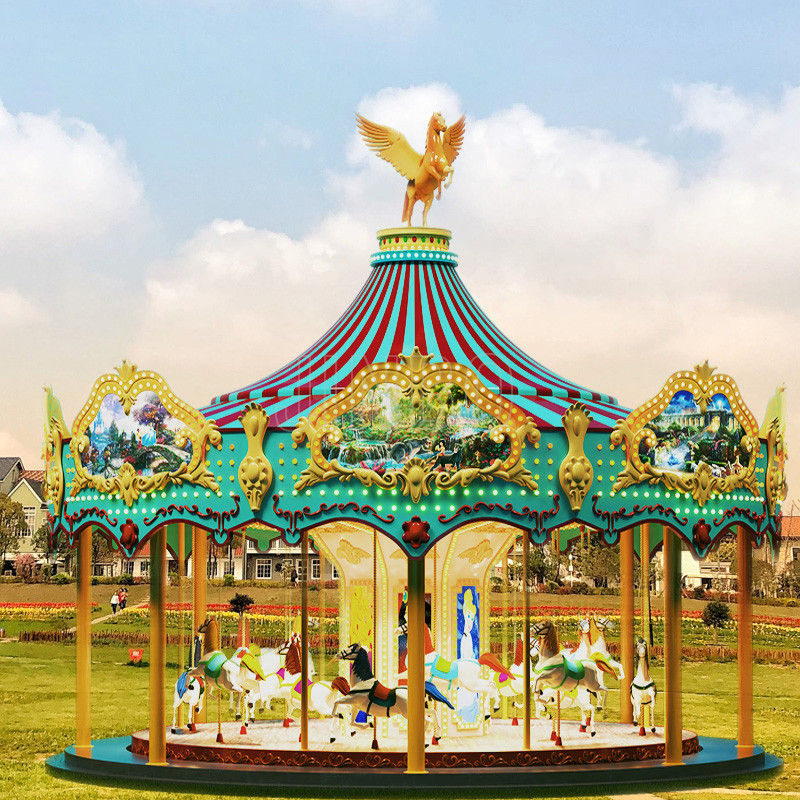 Top-ranked Kiddie Carousel Ride Manufacturer | Jinbo Amusement
