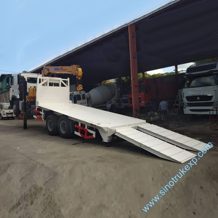 SINOTRUK HOWO A7 10 wheeler 6x4 380hp Self-loading Truck SQS125TLH-4 ...