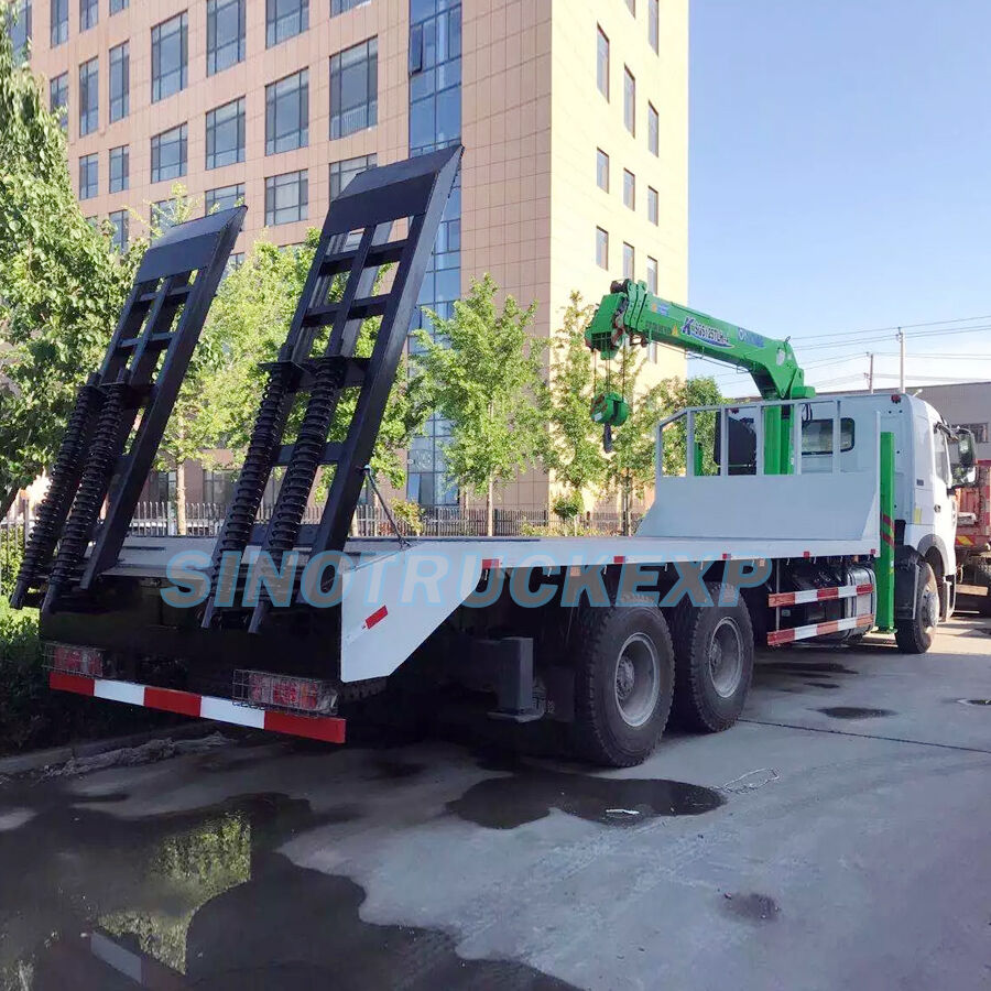 HOWO A7 6x4 10w 380hp Self-loading Truck