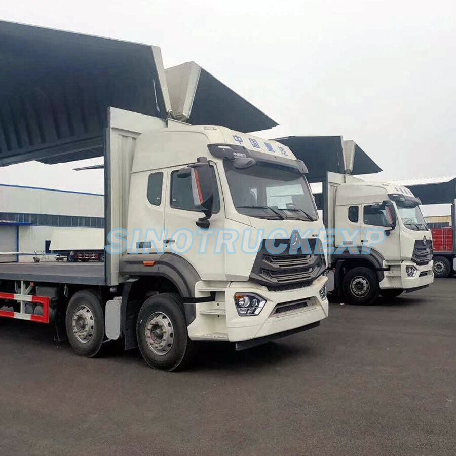 HOHAN 6x4 Wing Opening Box Cargo Truck