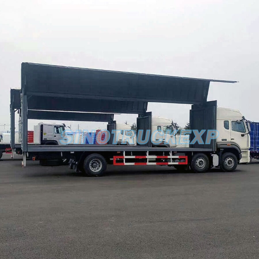 HOHAN 6x4 Wing Opening Box Cargo Truck