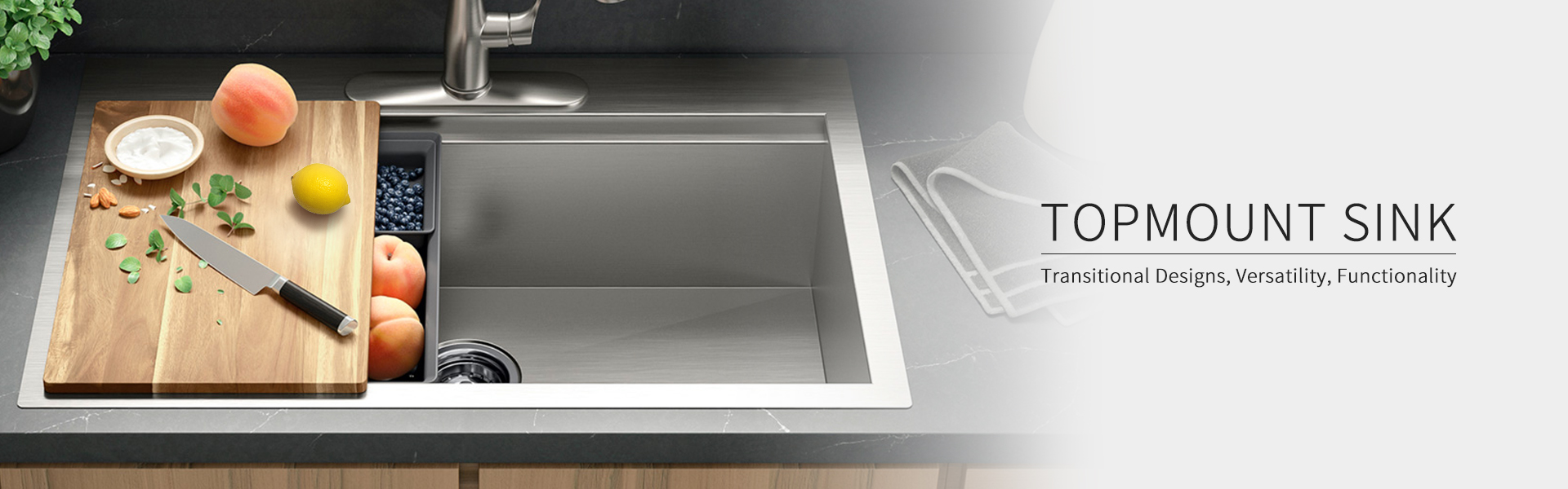 Best Stainless Steel Topmount Sink | Dali Global Manufacturer