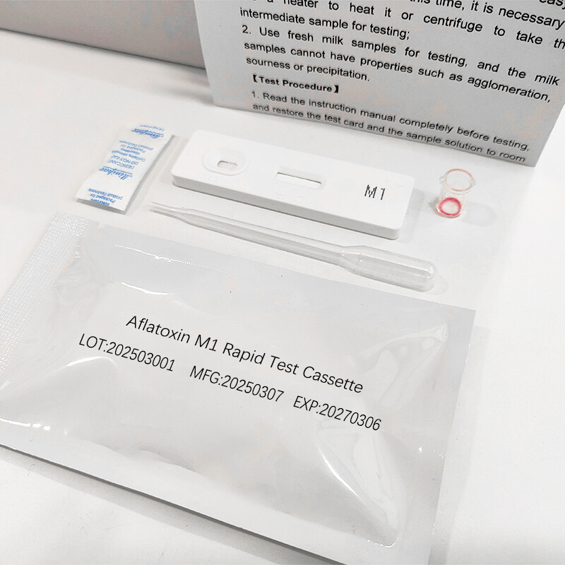 Aflatoxin M1 Rapid Test Cassette – Fast & Reliable Dairy Safety Test