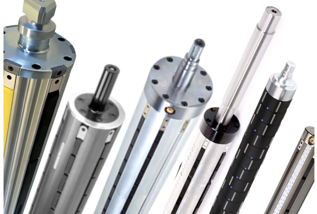 Air expandingshafts, Differential air shafts