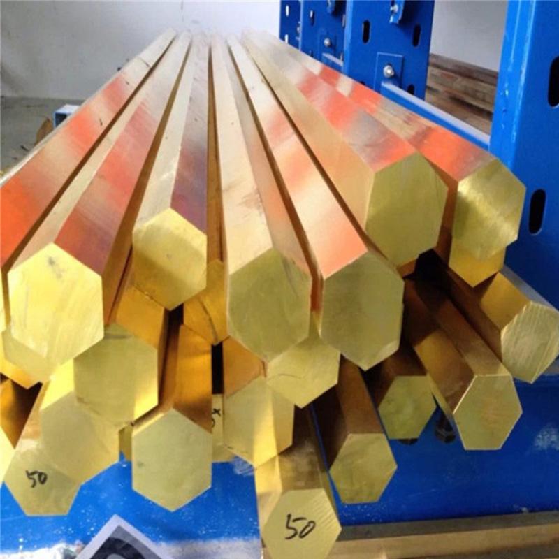 Hexagonal Brass Bar