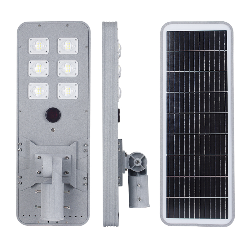 integrated solar induction street lamp