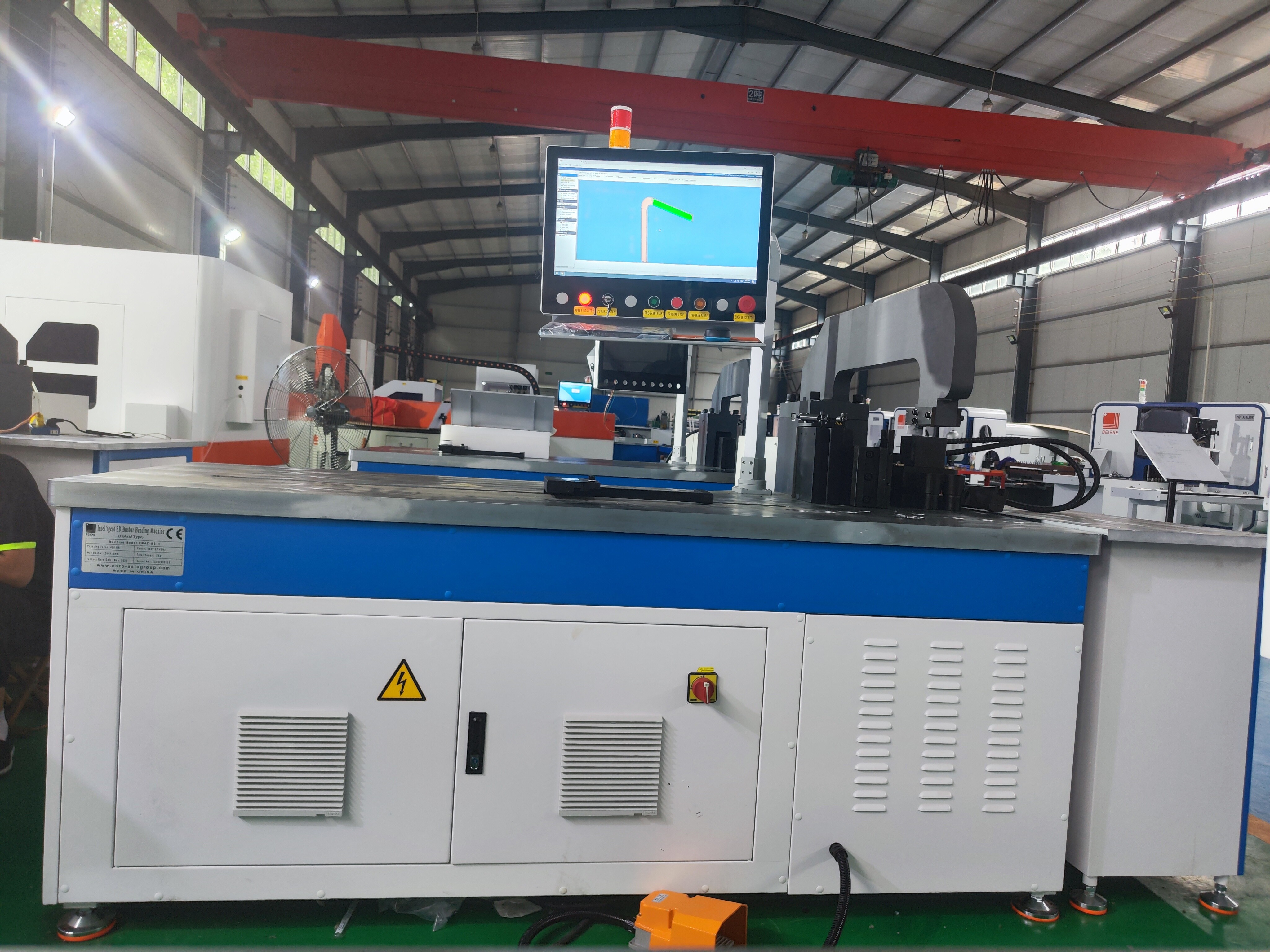 BEIENE Intelligent 3D Busbar Hybrid Bending Machine EMAC-BB-H12