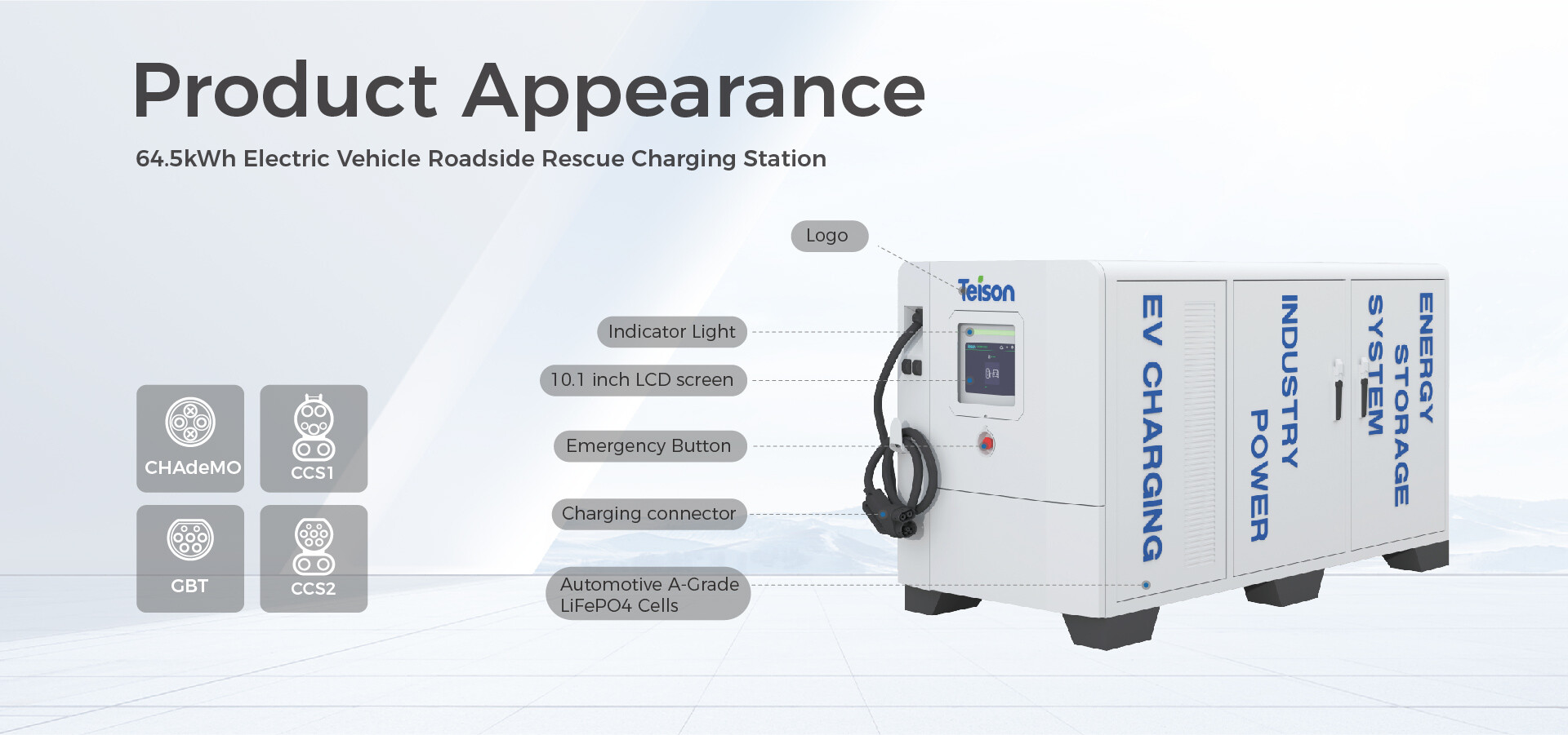 Mobile DC Fast Charger | 20 kW 40 kW 60 kW Portable EV Charging Solution – Teison