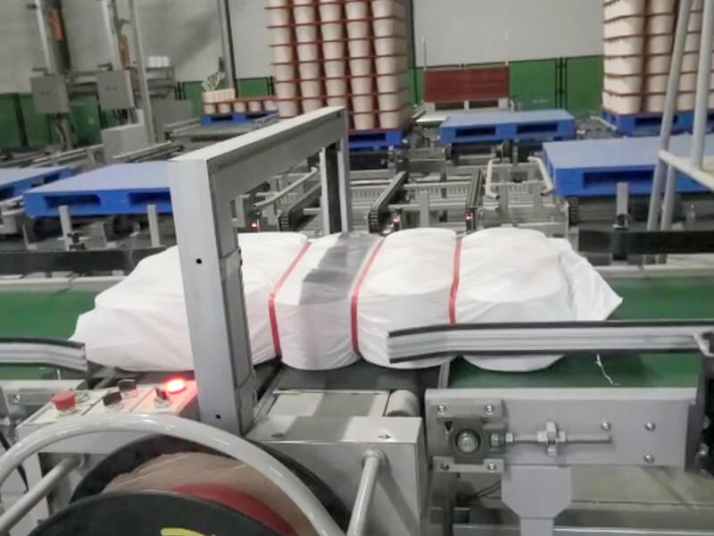 Roving frame and bobbin transportation system , Intelligent cone ...