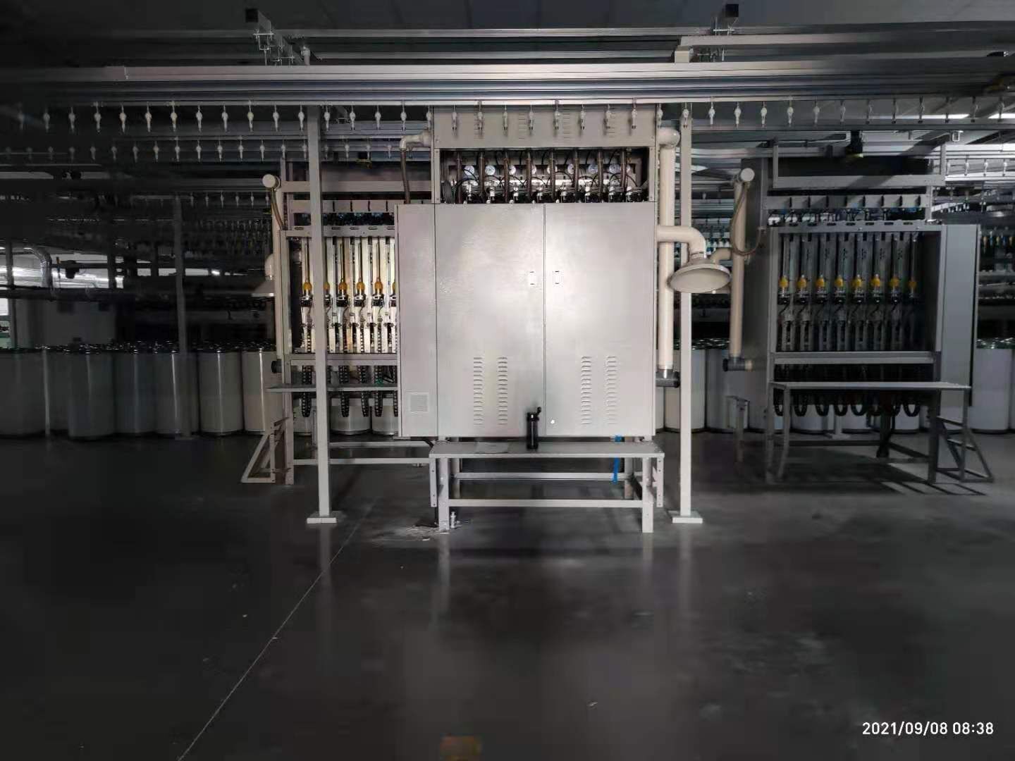 Roving frame and bobbin transportation system , Intelligent cone ...