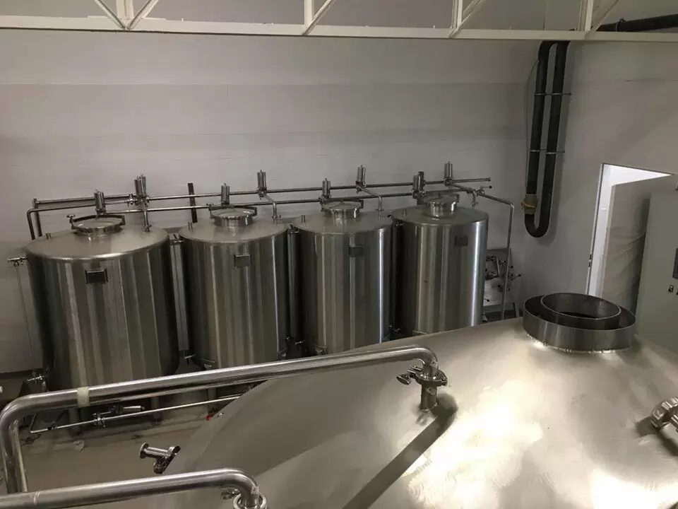 2000l Cip Cleaning System For Brewery Industrial Sanitation For