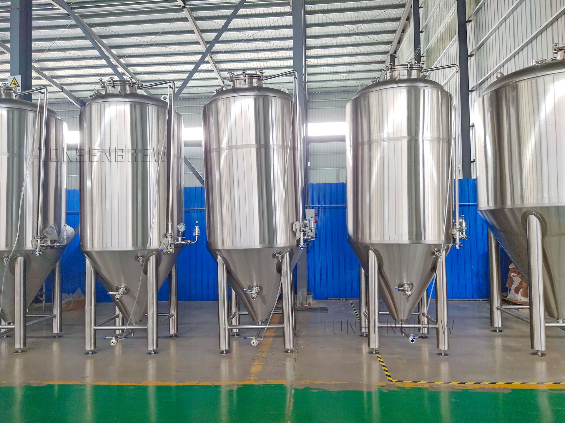 1000L Fermentation Tank / 304 Stainless Steel Conical Fermenter s