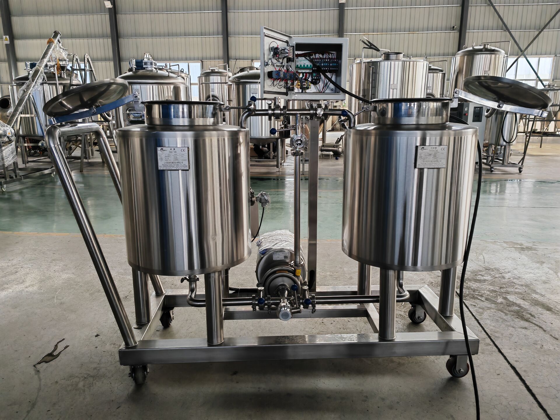 CIP cleaning system /Tonsen cip tank beer tank cip wash