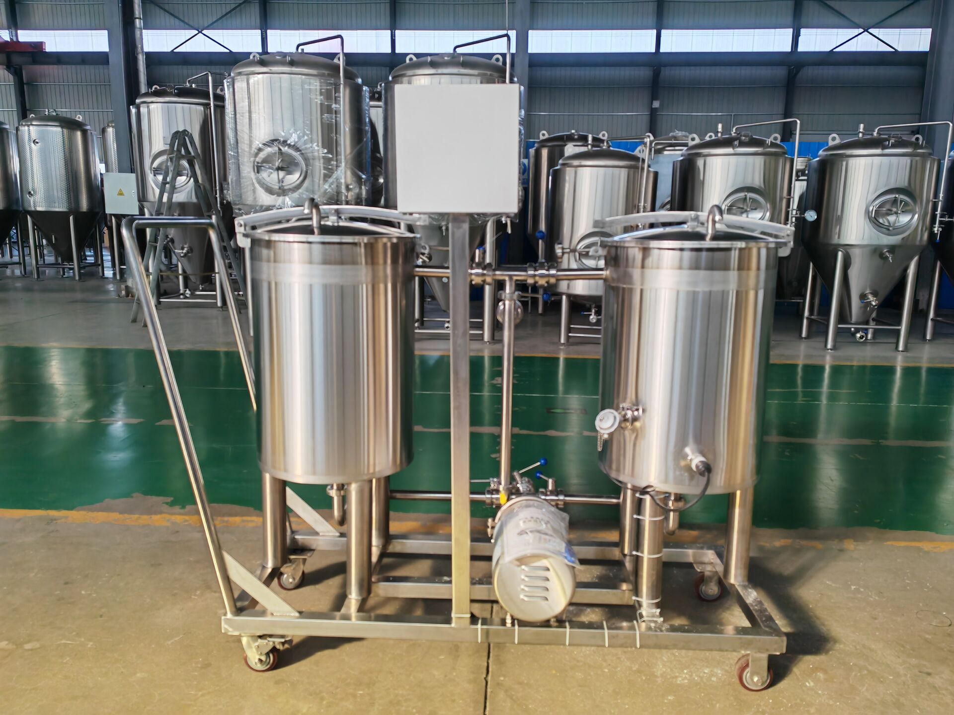 CIP cleaning system /Tonsen cip tank beer tank cip wash