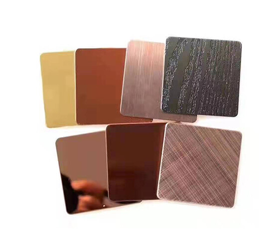 Color stainless steel plate