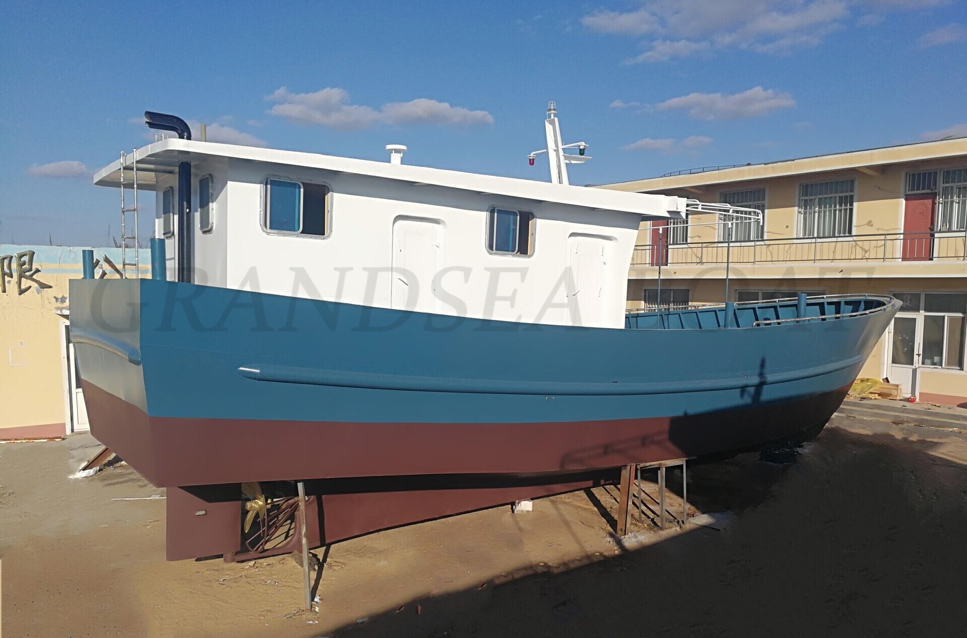 Grandsea 16.5m Steel Commercial Trawler Fishing Boat - Buy trawl