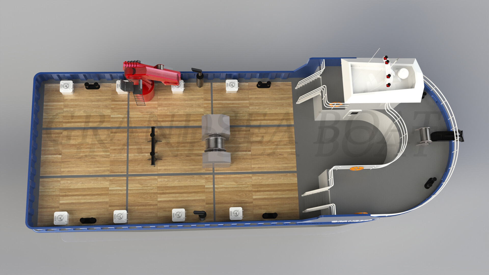 Length 22m Steel Offshore Hydrographic Research and Survey Boat