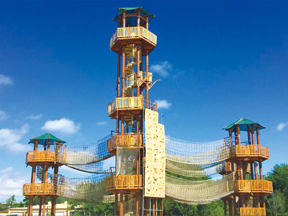 Adventure Trail丨Adventure park丨High rope course-NetsTribe