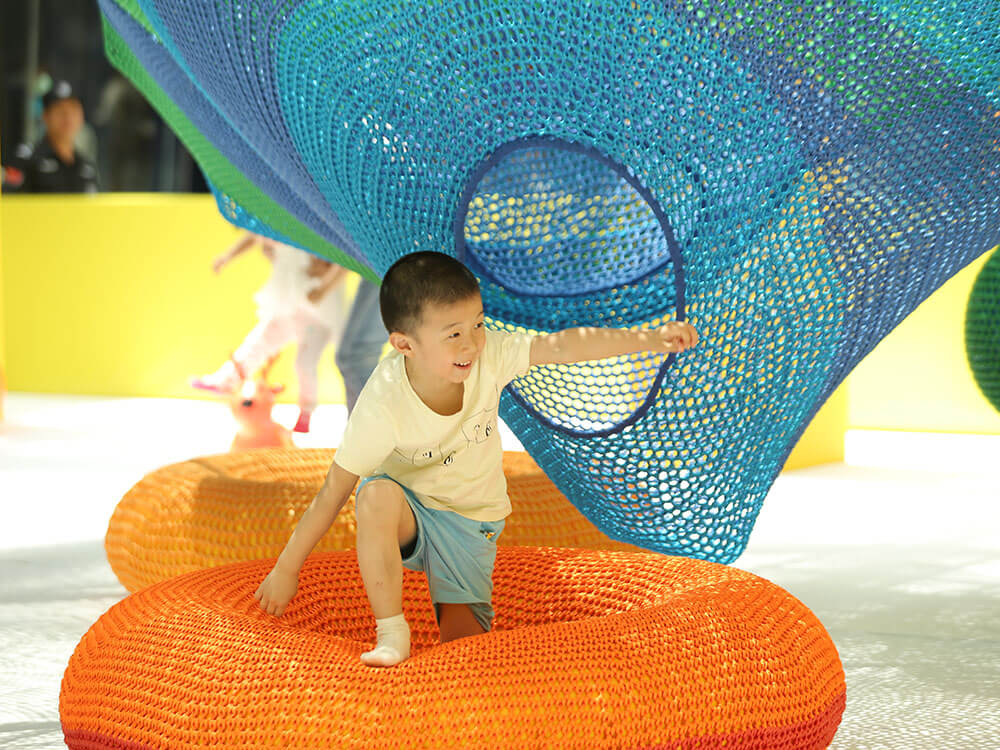 Crochet Playground丨Indoor playground equipment丨RopeLand-NetsTribe