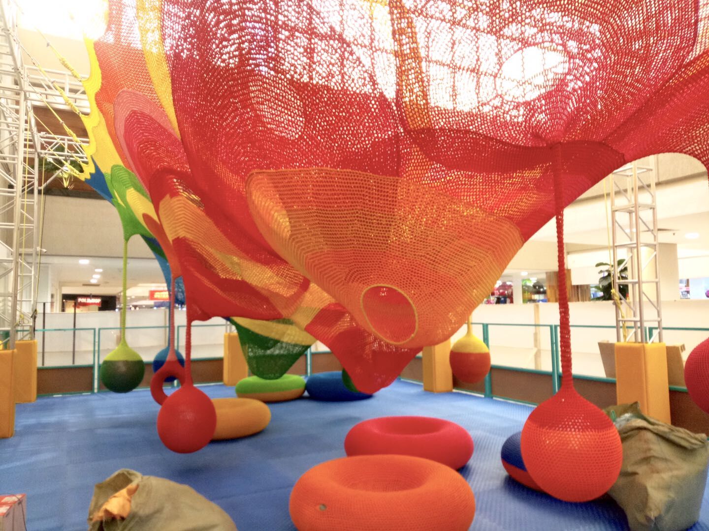 Crochet Playground丨Indoor playground equipment丨RopeLand-NetsTribe