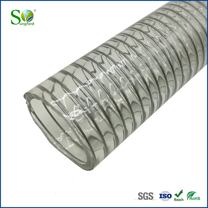 PVC steel wire hose,steel wire reinforced PVC hose,PVC wire hose