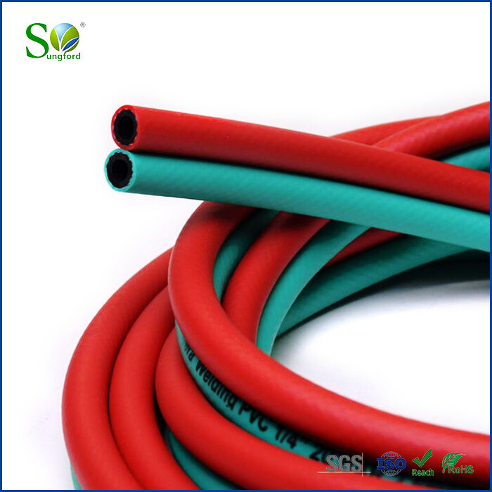 oxygen&acetylene welding hose,PVC twin welding hose