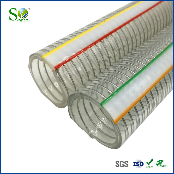 PVC spring hose,thunder spring hose from sungford plastic