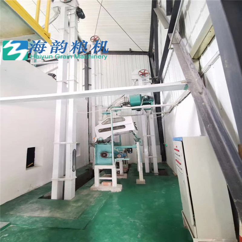 60tons of buckwheat flour mill machine line -Shandong sishui Haiyun ...