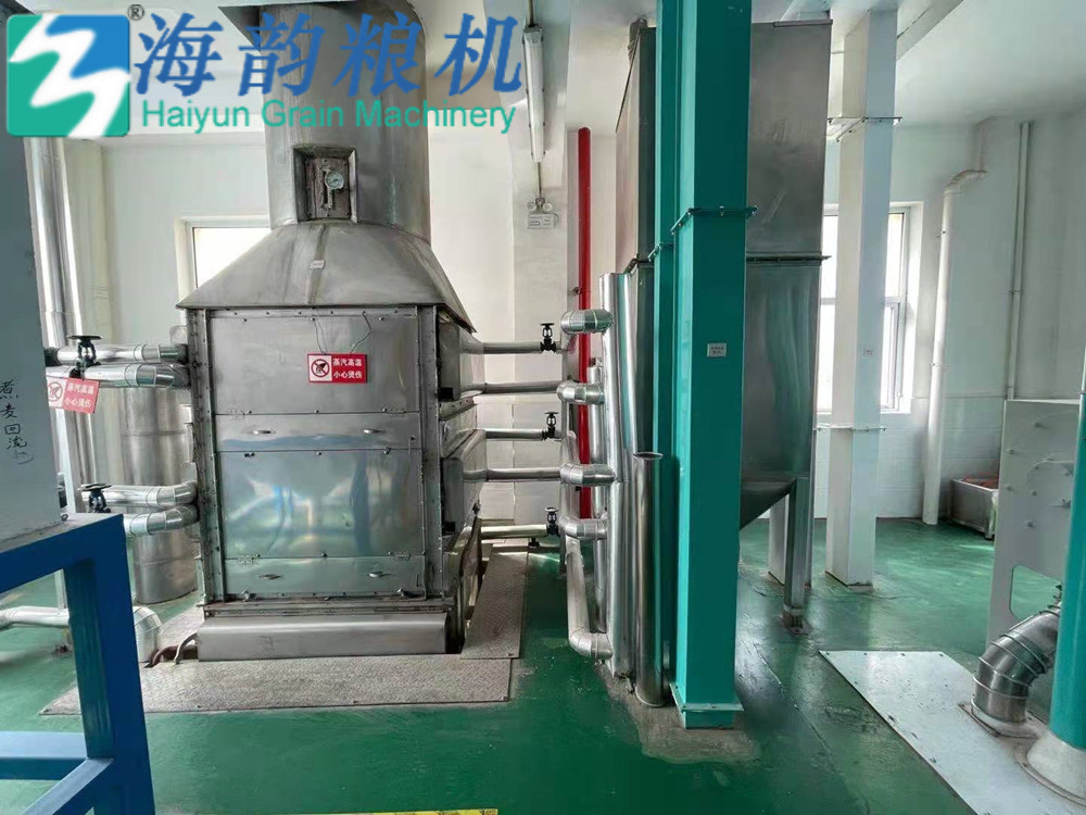 3TPH Pre-cooked corn flour milling machine plant -Shandong sishui ...