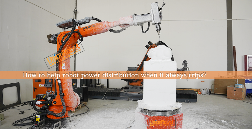 How to help robot power distribution when it always trips?