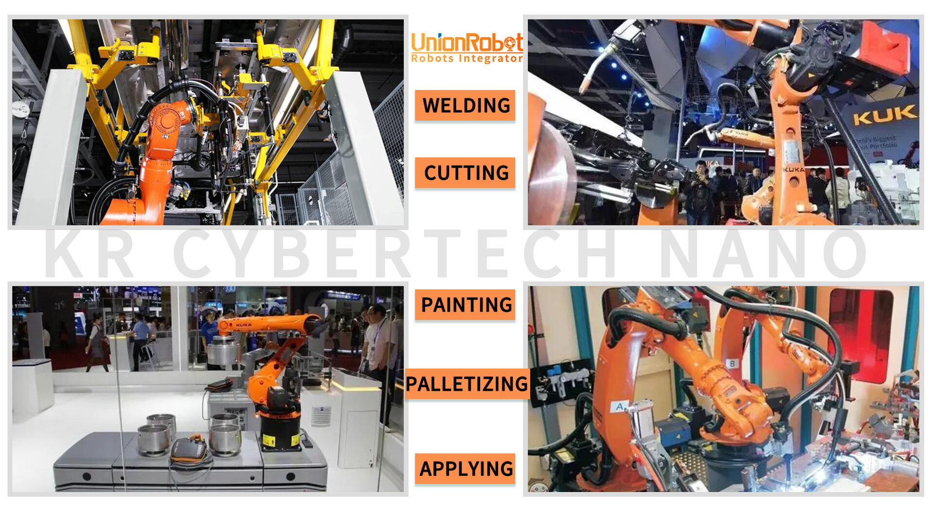 What is the application industry of KR CYBERTECH nano