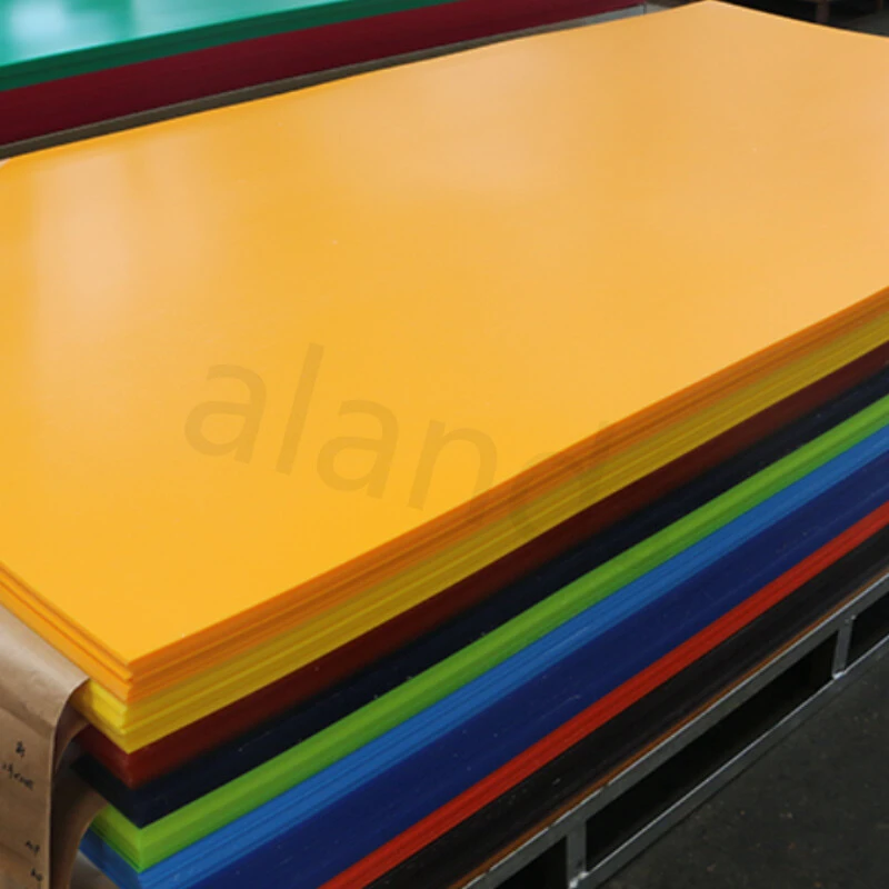 Bright Yellow Acrylic Sheet – Durable, Lightweight & Versatile Plastic ...