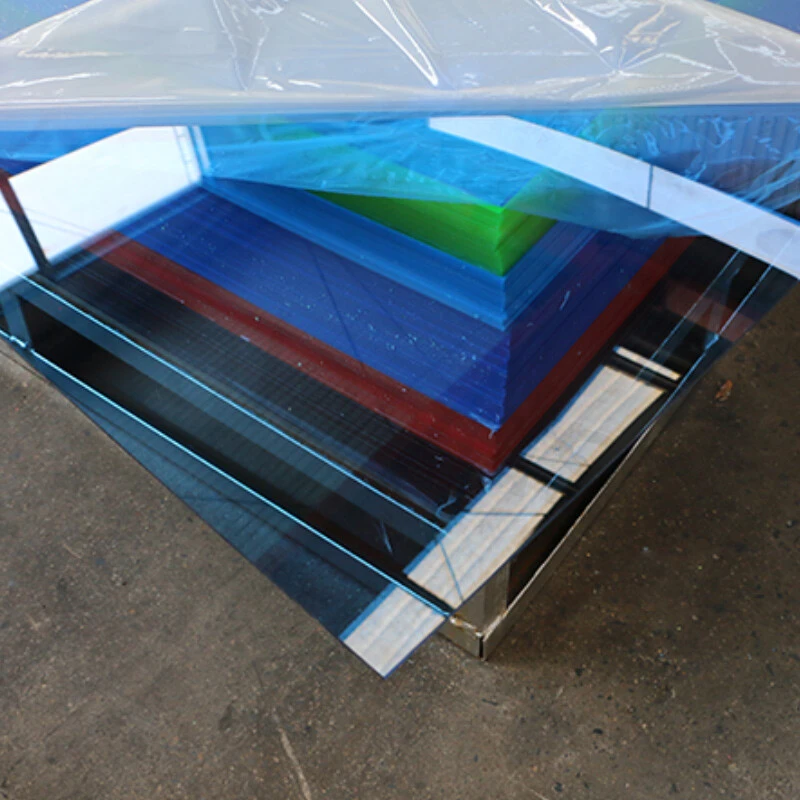 Translucent Blue Plexiglass Sheet | Semi-Transparent PMMA Panel - Jinan ...