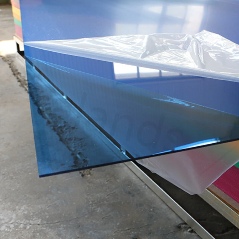 Translucent Blue Plexiglass Sheet | Semi-Transparent PMMA Panel - Jinan ...