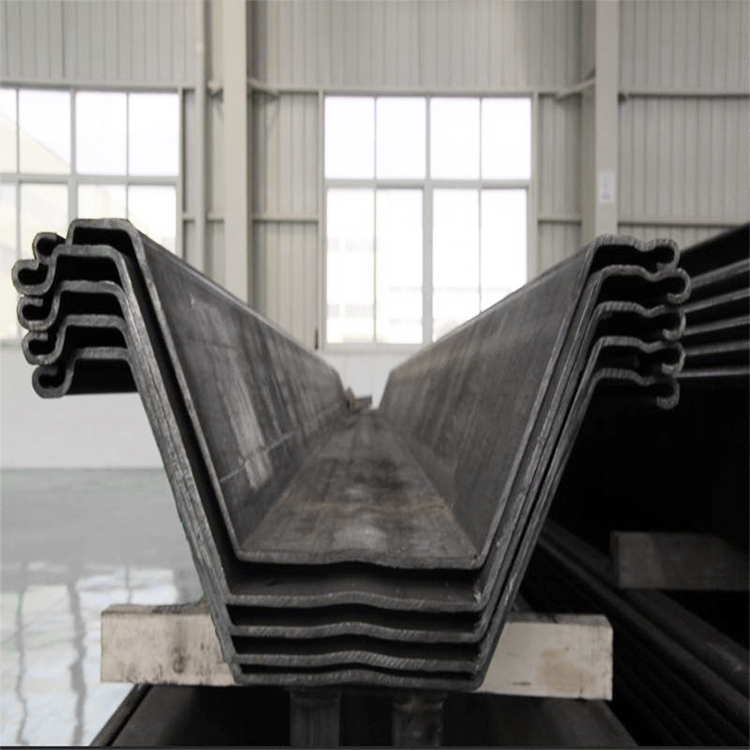 Customizable steel sheet piles for construction sites and river channels