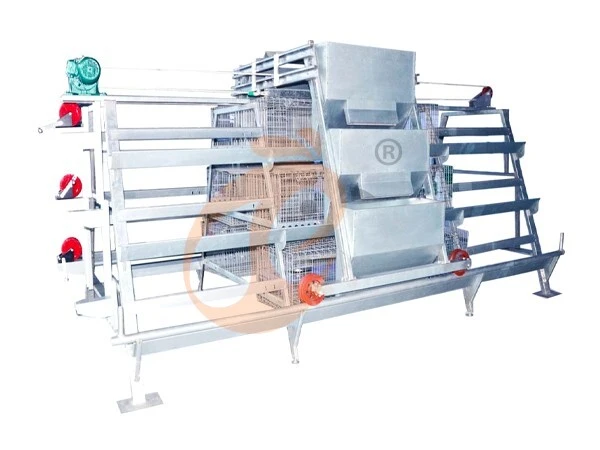 Broiler Cage | HB BEST European Standard H-Frame System