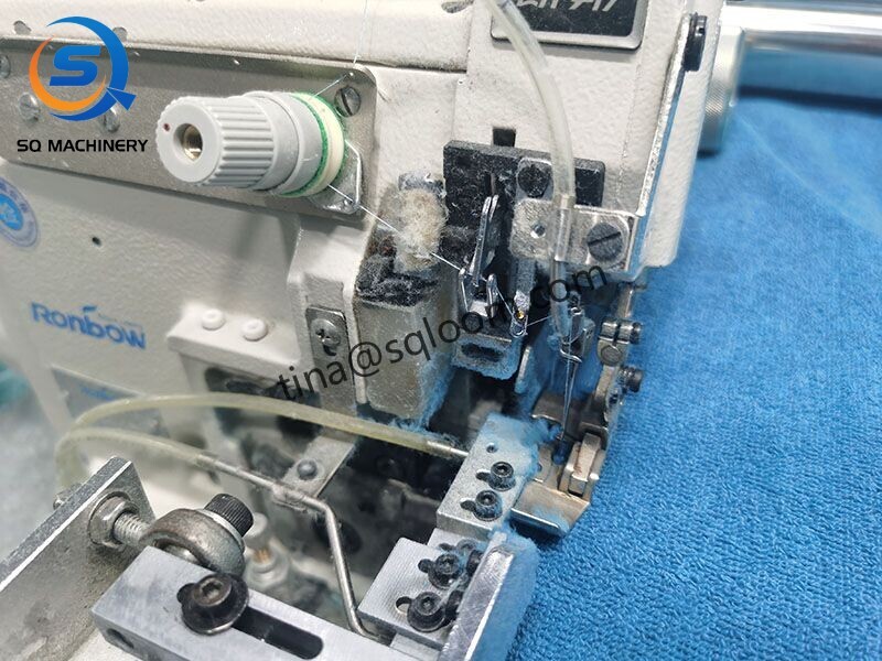 terry towel length hemming machine