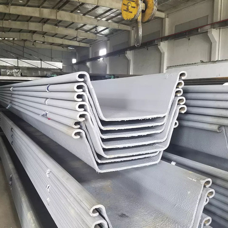 U Z Type Hot Rolled Steel Sheet Piles for Robust Building Structures