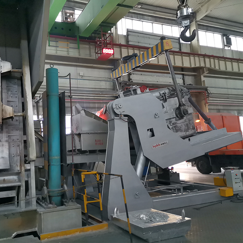 Vacuum Suction Transfer Ladle Hydraulic Tilting Device-Jinan Hydeb ...