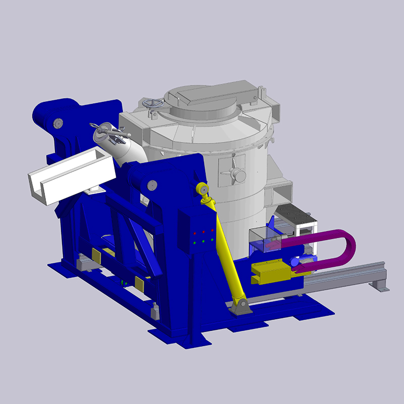 Vacuum Suction Transfer Ladle Hydraulic Tilting Device-Jinan Hydeb ...