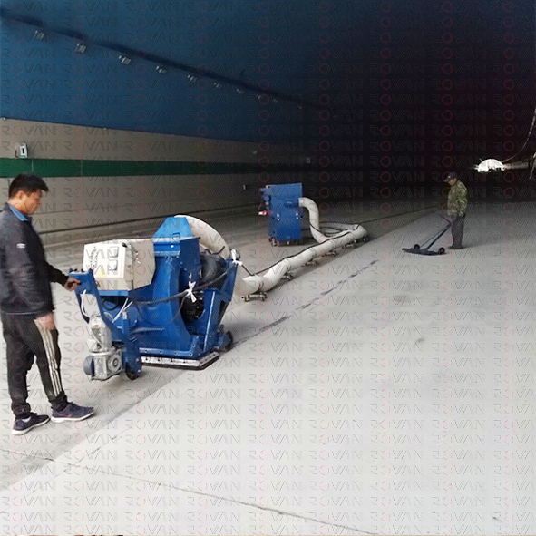 Dustless Blasting , Floor Shot Blasting Machine , ROVAN Shot Blasting ...