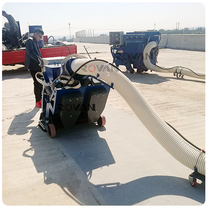 Dustless Blasting , Floor Shot Blasting Machine , ROVAN Shot Blasting ...
