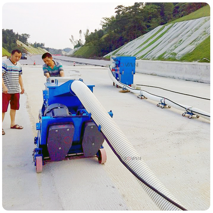 Dustless Blasting , Floor Shot Blasting Machine , ROVAN Shot Blasting ...