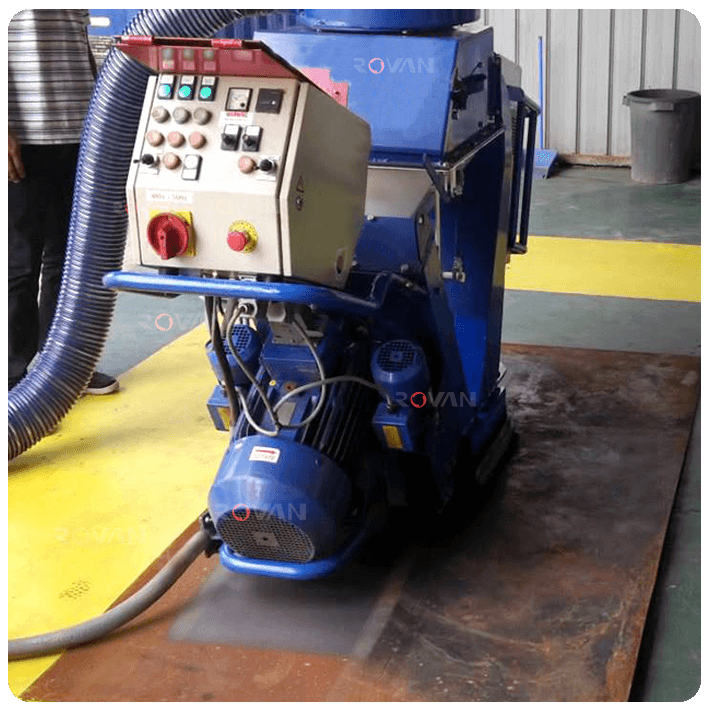Dustless Blasting , Floor Shot Blasting Machine , ROVAN Shot Blasting ...